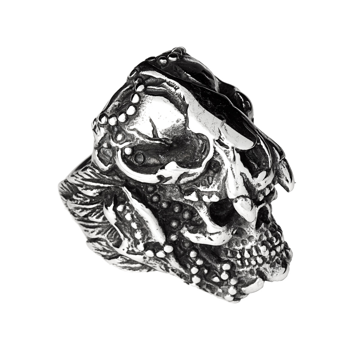 pierścień SHAMAN SKULL | BIŻUTERIA \ Pierścienie/Sygnety | sklep ...